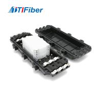 China Horizontal Inline Fiber Optic Splice Closure 144 Cores FTTH Aerial Duct Direct Buried for sale