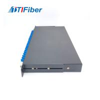 China Rack Mount Fiber Optic Terminal Box SC FC ST LC 12 Core 24 Core 0.9mm Jacket for sale