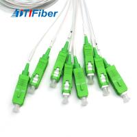 China 1x2 1x4 1x8 1x16 1x32 1x64 Optical PLC Splitter Single Mode G657A FTTX for sale