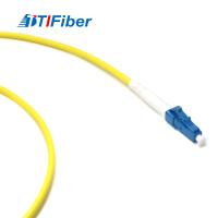 China SC UPC Simplex G652D 9/125 SM Fiber Optic Patch Cord 1.6mm LSZH Low Insertion Loss for sale