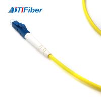 China SC UPC Simplex G652D 9/125 SM Fiber Optic Patch Cord 1.6mm LSZH Low Insertion Loss for sale