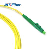 China Simplex G652D G657A Fiber Optic Patch Cord SC APC to LC APC 2mm 3mm PVC LSZH for sale