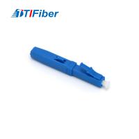 China FTTH Drop Cable LC Single Mode Optical Fast Connector - 2.5mm Ferrule, ≤0.3dB Insertion Loss, Field Assembly for sale