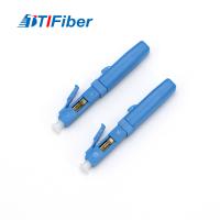 China FTTH Drop Cable LC Single Mode Optical Fast Connector - 2.5mm Ferrule, ≤0.3dB Insertion Loss, Field Assembly for sale