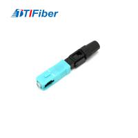 China SC/UPC SC/APC Mechanical FTTH Optical Fiber Fast Connector Quickly Assembly for sale