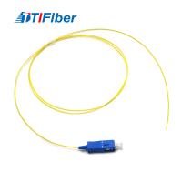 China Fiber Optic Pigtail 0.9mm Simplex Single Mode SC LC ST FC for sale