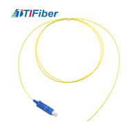 China Fiber Optic Pigtail 0.9mm Simplex Single Mode SC LC ST FC for sale