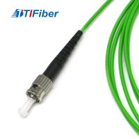 China OM5 Duplex Fiber Optic Patch Cord 3.0mm ST UPC Low Loss FTTH for sale