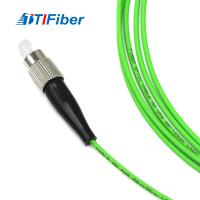 China OM5 Duplex Fiber Optic Patch Cord 3.0mm ST UPC Low Loss FTTH for sale