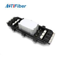 China Outdoor Ftth PC Fiber Optic Splice Closure Horizontal for sale