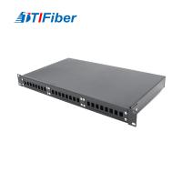 China 24 Fiber SC MPO MTP Optical Fiber Patch Panel Customized Length for Data Center for sale