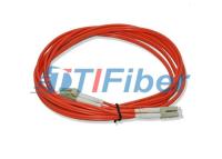 China 2.0mm Singlemode Fiber Optic Patch Cord with LC SC ST FC Connectors - 0.2dB Insertion Loss, -40°C to +85°C Operating Range for sale