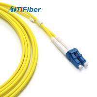 China Fiber Optic Patch Cord G652D 9/125um Single Mode SC UPC to SC UPC 2.0mm 1m for sale