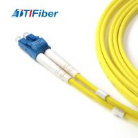 China Fiber Optic Patch Cord G652D 9/125um Single Mode SC UPC to SC UPC 2.0mm 1m for sale