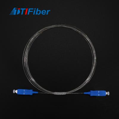 China SC/UPC to SC/UPC Simplex Single Mode 9/125 Nylon Fiber Optic Jumper 15M for sale