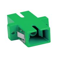 China Single Mode Simplex SC Fiber Optic Adapter Zirconia Ceramic Ferrule 0.2dB Insertion Loss for sale