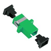China Single Mode Simplex SC Fiber Optic Adapter Zirconia Ceramic Ferrule 0.2dB Insertion Loss for sale