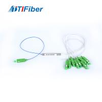 China PLC Fiber Optic Splitter 1x8 1x16 1x32 Singlemode 1260-1650nm Low Insertion Loss for sale