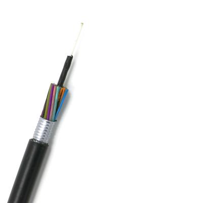China G652D Single Mode Armoured Fiber Optic Cable GYTS/GYTA/GYFTY 2- 288 Core for sale