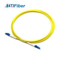 China Single Mode Simplex Fiber Optic Patch Cord LC SC ST FC APC 1m 2m 5m Custom Lengths for sale