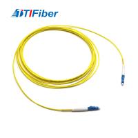 China Single Mode Simplex Fiber Optic Patch Cord LC SC ST FC APC 1m 2m 5m Custom Lengths for sale
