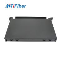 China 19 Inch Rack Mount 12 24 Port SC Fiber Patch Panel Termination Box for sale