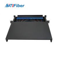 China TTIFiber OEM ODF Fiber Optic Patch Panel Distribution Terminal Box 12 Fiber LC MPO for sale
