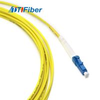 China Simplex Lc-Lc Jumper Pvc Lszh Fiber Optic Patch Cord Single Mode for sale