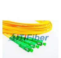 China 10M FTTH Fiber Patch Cord SC APC Singlemode Duplex 3.0mm Low Loss for sale