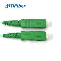 China FTTH SM Simplex SC APC Optical Fiber Patch Cord 9/125 1.6mm LSZH for sale