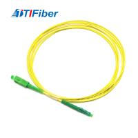 China Fiber Optic Patch Cord Singlemode Multimode LC SC FC ST Simplex Duplex 3.0mm UPC APC 0.1dB Insertion Loss for sale