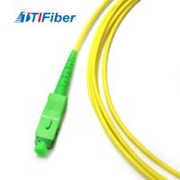 China Fiber Optic Patch Cord Singlemode Multimode LC SC FC ST Simplex Duplex 3.0mm UPC APC 0.1dB Insertion Loss for sale