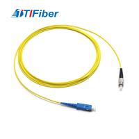 China Single Mode Simplex 2.0mm 3.0mm FC-SC Fiber Optic Patch Cord for FTTH for sale