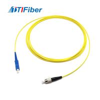 China Single Mode Simplex 2.0mm 3.0mm FC-SC Fiber Optic Patch Cord for FTTH for sale