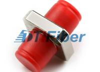 China FC UPC Fiber Optic Adapter Copper CATV Single Mode Multimode Ceramic Sleeve 0.2dB Insertion Loss for sale