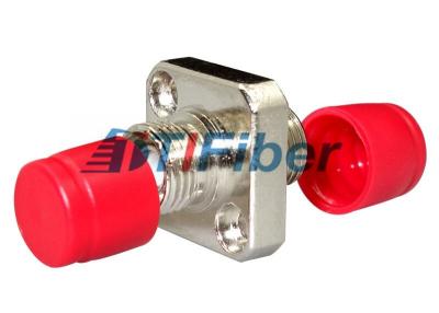 China FC UPC Fiber Optic Adapter Copper CATV Single Mode Multimode Ceramic Sleeve 0.2dB Insertion Loss for sale