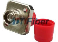 China FC UPC Fiber Optic Adapter Copper CATV Single Mode Multimode Ceramic Sleeve 0.2dB Insertion Loss for sale