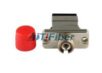 China FC-SC Hybrid Singlemode Fiber Optic Adapter with 0.2dB Insertion Loss and -40°C to +85°C Temperature Range for sale