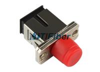 China FC-SC Hybrid Singlemode Fiber Optic Adapter with 0.2dB Insertion Loss and -40°C to +85°C Temperature Range for sale