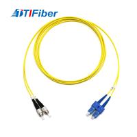 China TTIFiber FC-SC SM DX Fiber Optic Patch Cord 1m 2m 4m 5m Singlemode Duplex for sale