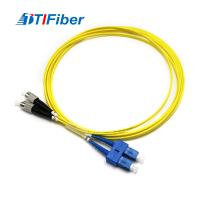 China TTIFiber FC-SC SM DX Fiber Optic Patch Cord 1m 2m 4m 5m Singlemode Duplex for sale