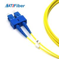 China TTIFiber FC-SC SM DX Fiber Optic Patch Cord 1m 2m 4m 5m Singlemode Duplex for sale