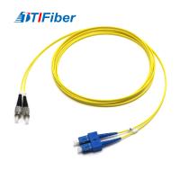 China TTIFiber FC-SC SM DX Fiber Optic Patch Cord 1m 2m 4m 5m Singlemode Duplex for sale
