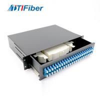 China Odf Green Fiber Termination Box Duplex LC SC Customized for sale