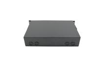 China Rack Mount Fiber Optic Patch Panel 12 to 144 Core SC LC Duplex for sale