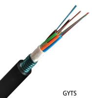 China GYTS Multi Loose Tube 24 36 48 Core Fiber Optic Cable Duct Aerial Armoured 12.9mm 160kg/km for sale