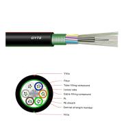 China GYTS Multi Loose Tube 24 36 48 Core Fiber Optic Cable Duct Aerial Armoured 12.9mm 160kg/km for sale