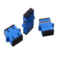 China SC DX APC UPC SM MM OM Duplex Fiber Optic Adapter Ceramic Sleeve 0.2dB Loss for sale