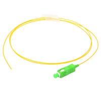 China LC SC ST FC PC UPC APC Simplex Singlemode SM 0.9mm Fiber Optic Pigtail Patch Cord for sale