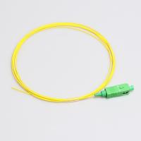 China LC SC ST FC PC UPC APC Simplex Singlemode SM 0.9mm Fiber Optic Pigtail Patch Cord for sale